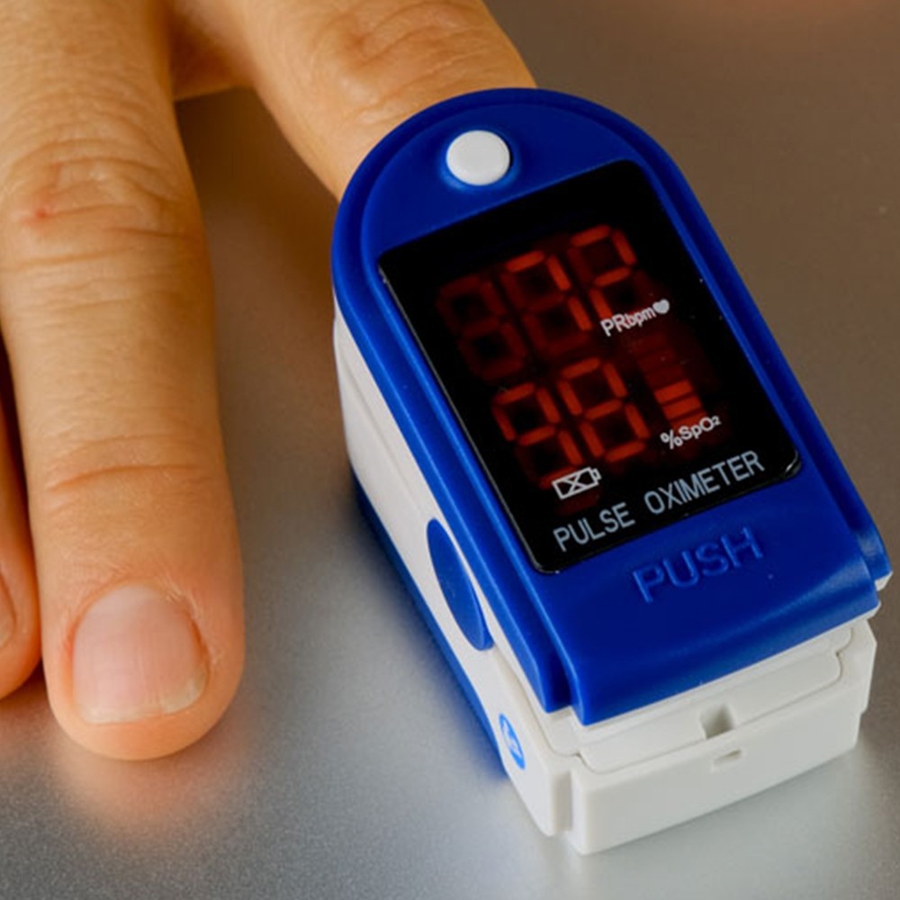 Dispozitiv de Masurat Saturatie Oxigen si Puls pentru Deget ...