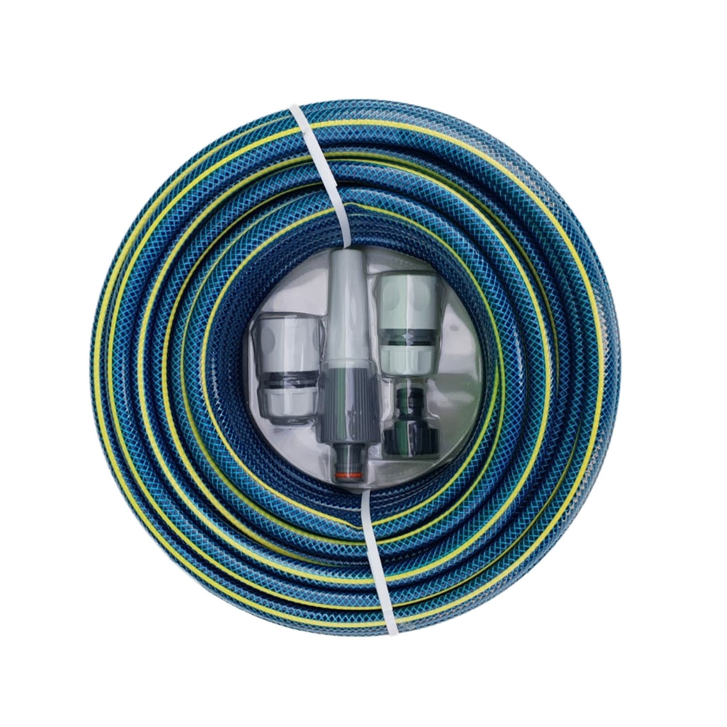 Furtun de gradina cu set duze incluse, 3/4 , 20 metri, Bluebos Plus